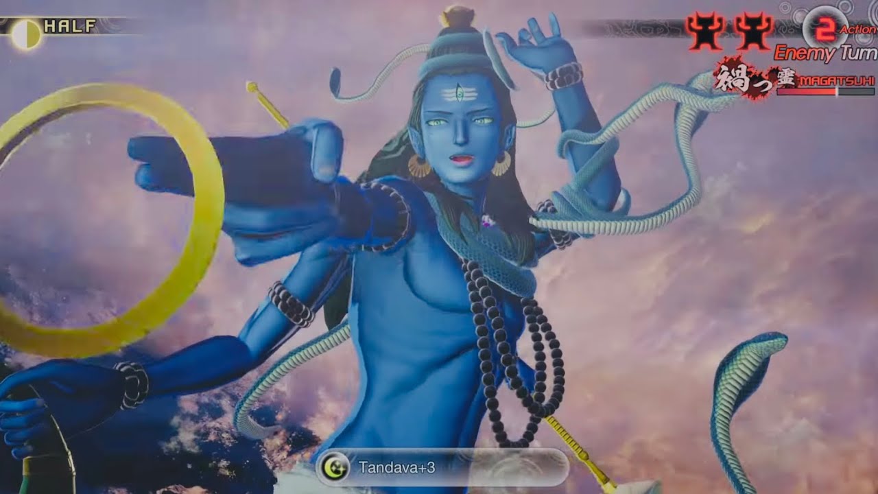 Shiva Boss Battle [Hard] - SHIN MEGAMI TENSEI V: Vengeance - YouTube