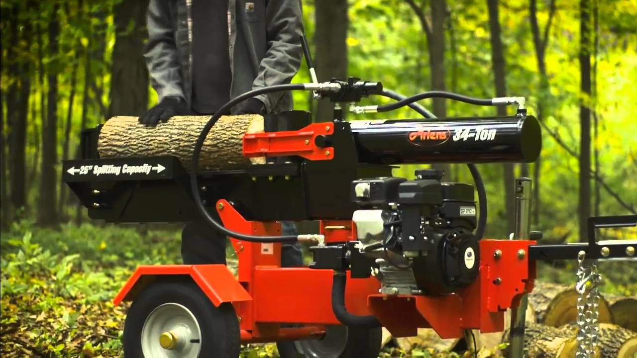Ariens® Log Splitter - YouTube