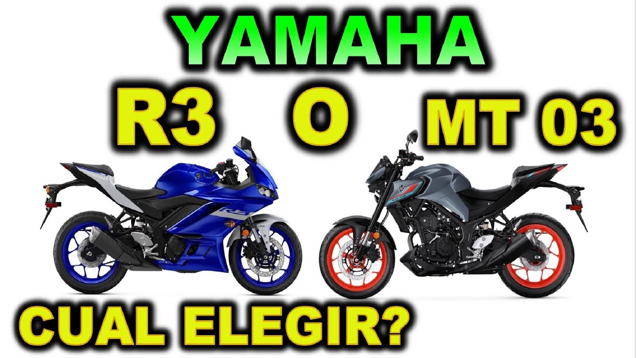 YAMAHA R3 O MT 03 CUAL COMPRAR? BLITZ RIDER - YouTube