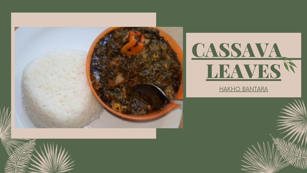 Cassava Leaves Sauce