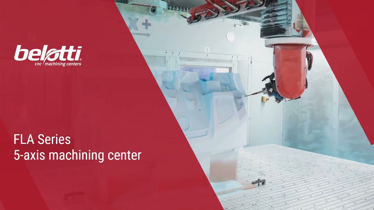 Belotti FLA 5axis cnc machining centers - YouTube