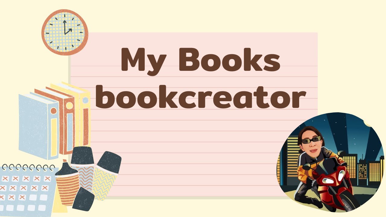My Books bookcreator - YouTube