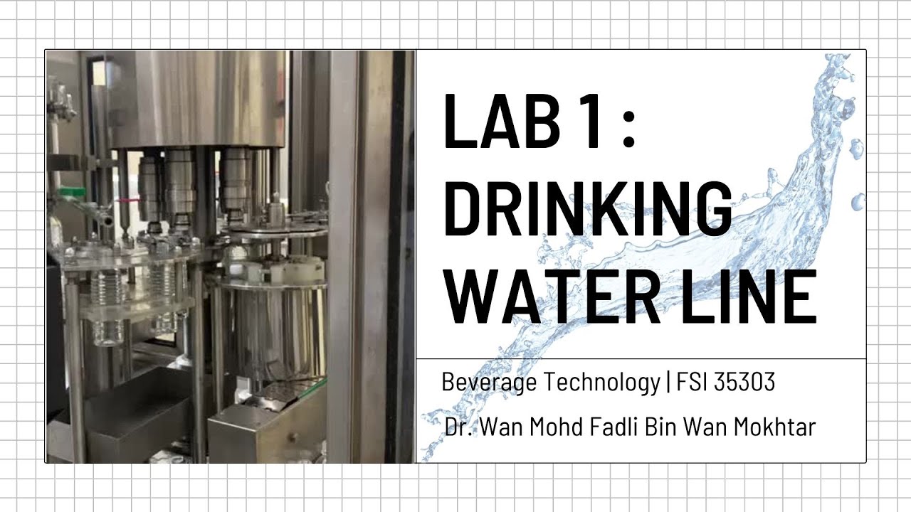 GROUP 4 - UNISZA DRINKING WATER LINE - YouTube