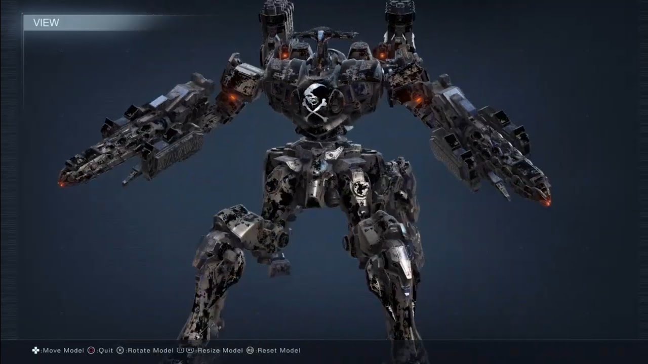 ARMORED CORE 6 FIRES OF RUBICON: Sky Raider-Pirate Rig (PS ID ...