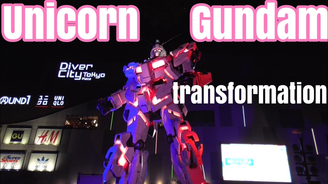 Unicorn Gundam Transformation - YouTube