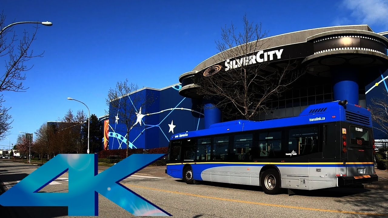 [4K] (Nova bus LFS Suburban)Translink 403 Riverport Recreation Complex ...