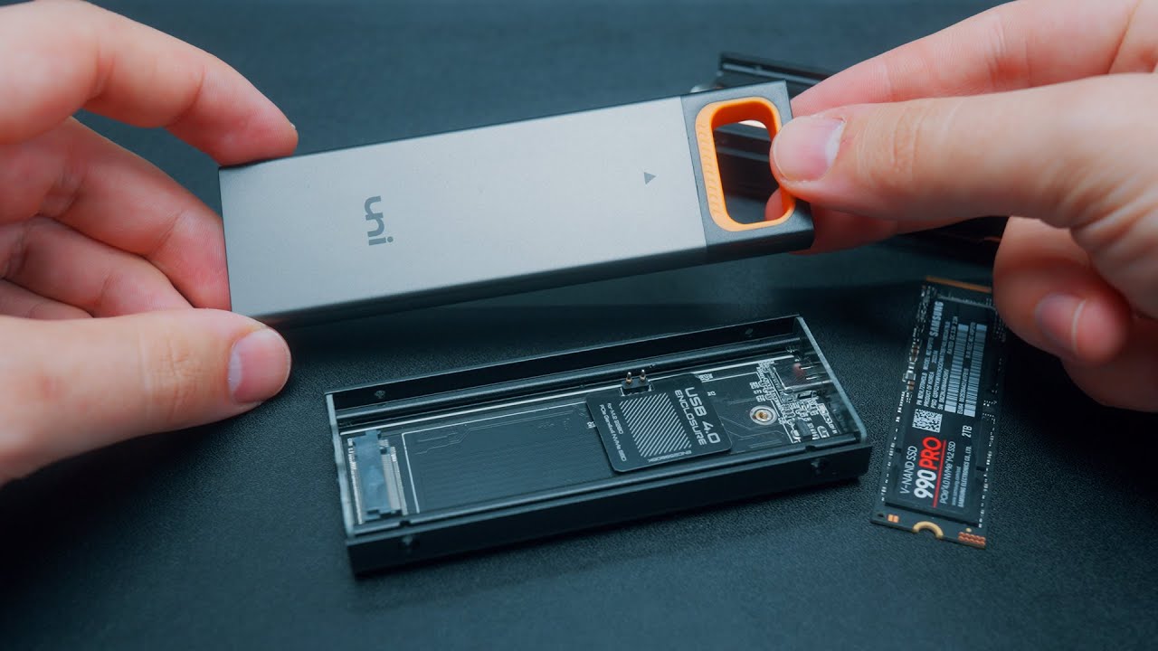 How to Install an M.2 NVMe Drive Into an External USB Enclosure (EASY ...