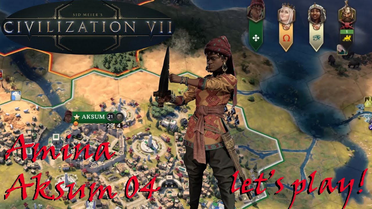 Cusa is now mine! (Civ 7 - Amina 04 - Antiquity Age) - YouTube