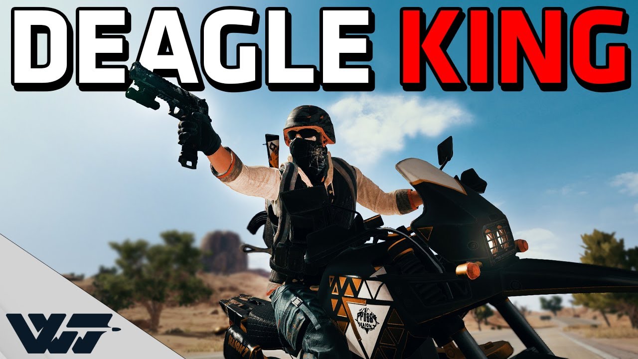 DEAGLE KING - The new Desert Eagle is INSANE from a bike - PUBG - YouTube