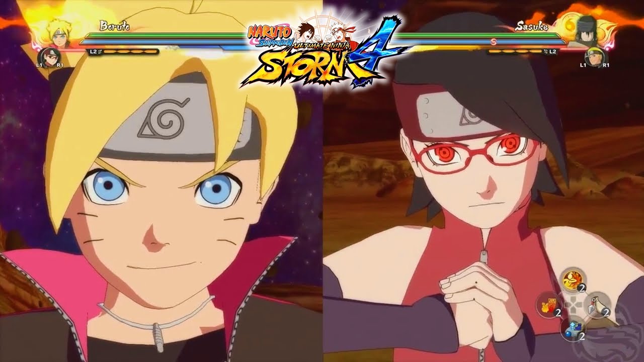 Naruto Shippuden : Ultimate Ninja Storm 4 | Boruto & Sarada Team ...