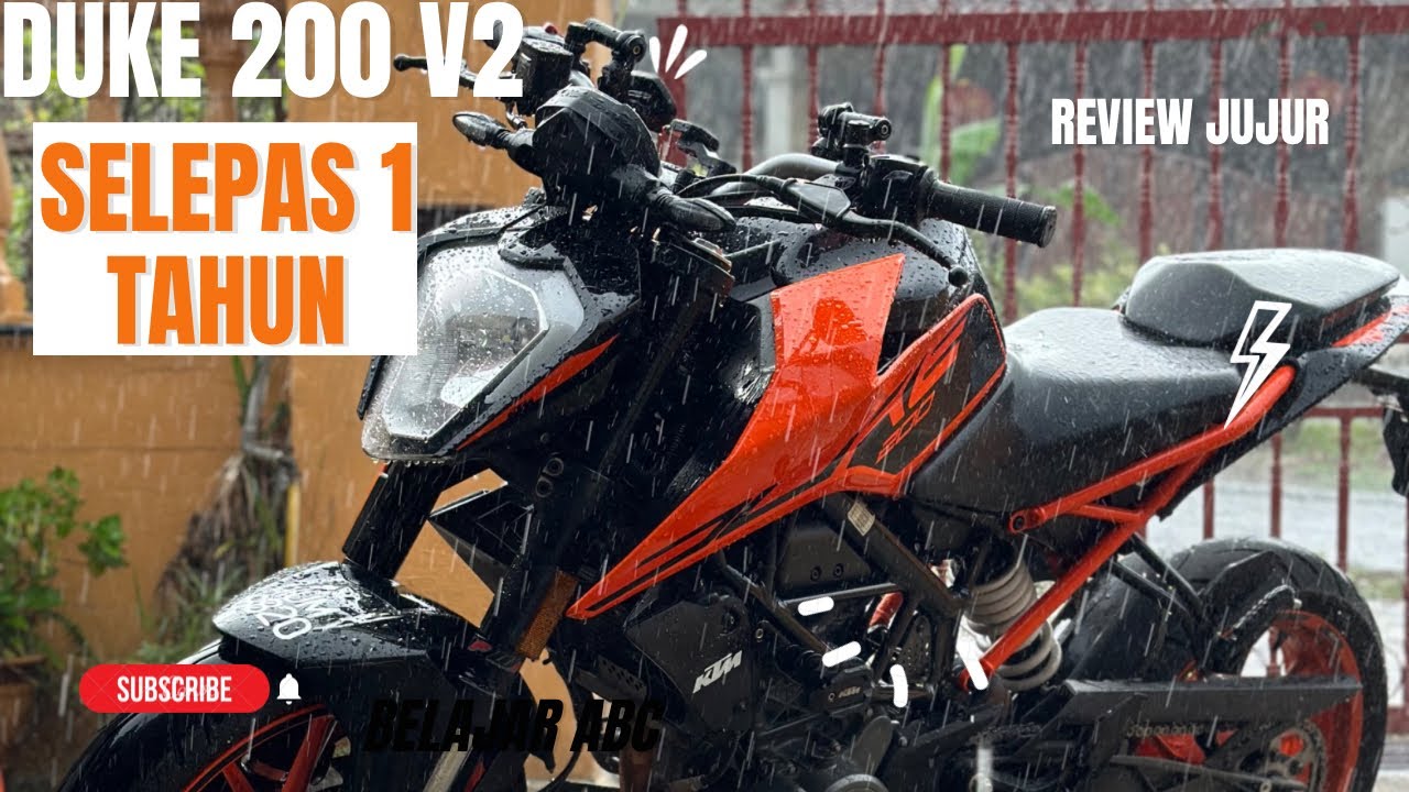 Setahun Selepas Pakai KTM Duke 200 V2 / BS6 - YouTube