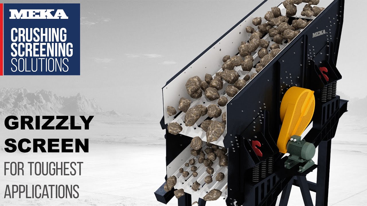 MEKA Grizzly Screen - Designed for Toughest Applications - YouTube