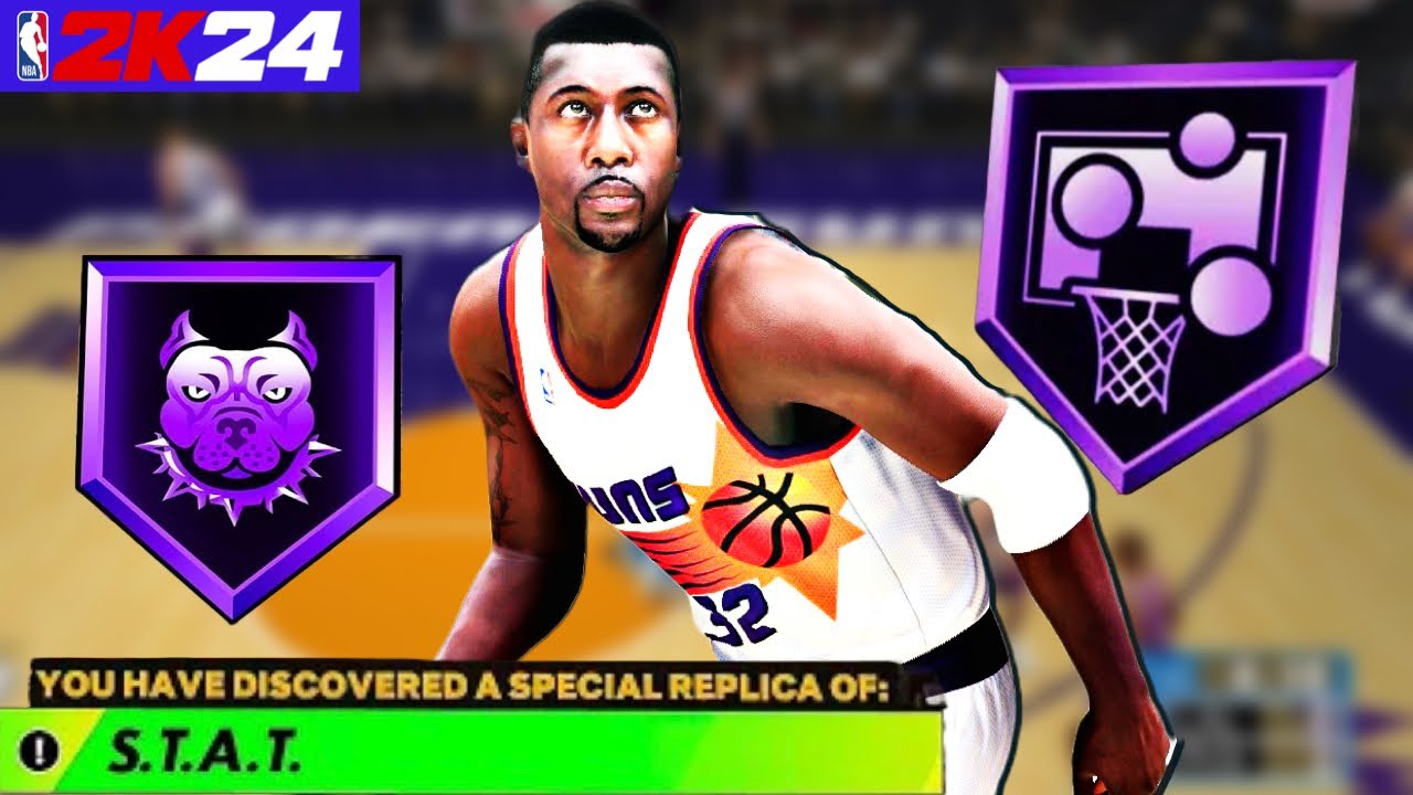 This Amar'e "STAT" Stoudemire Build is a BULLY in THE REC on NBA 2K24 ...