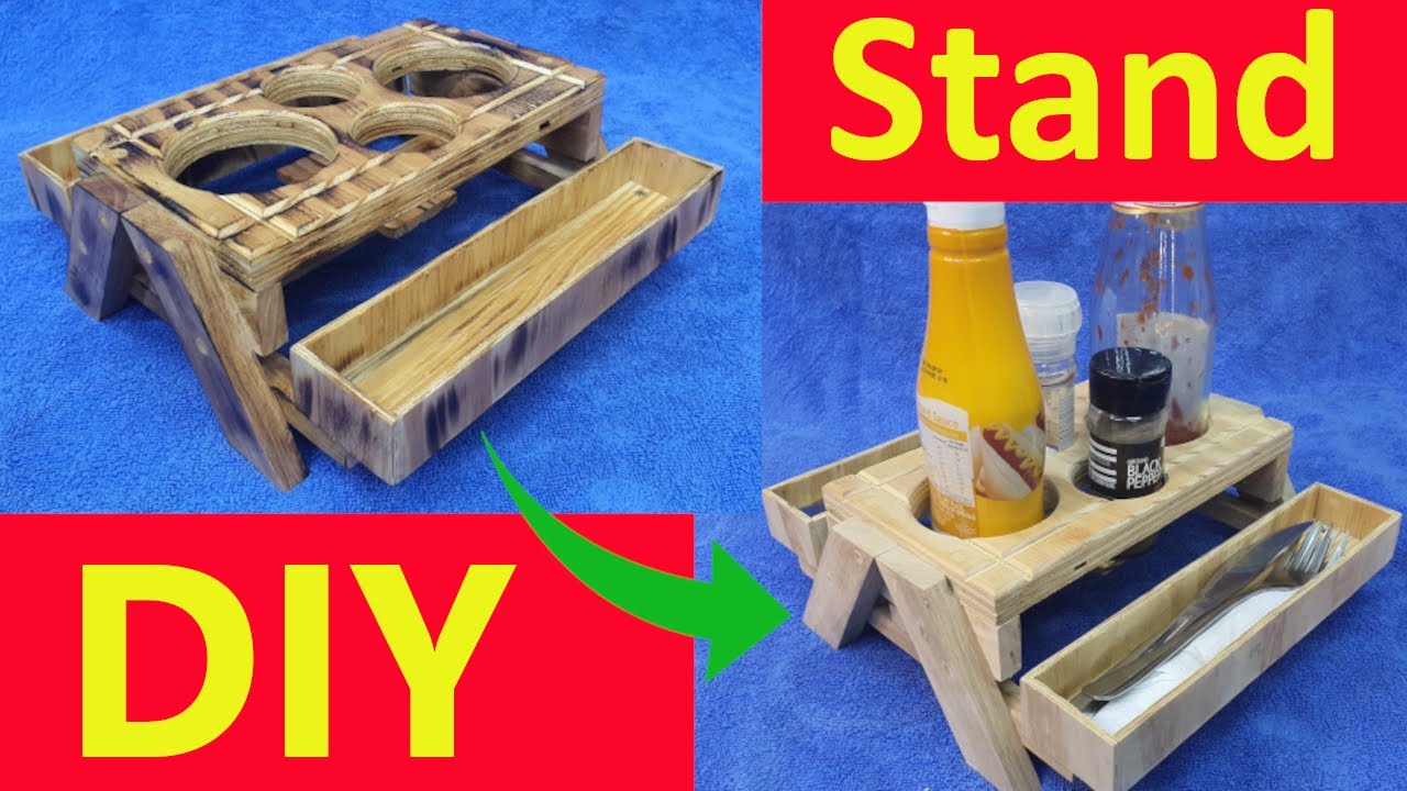I Built a DIY Condiment Stand in 1 Hour and Loved It! - YouTube