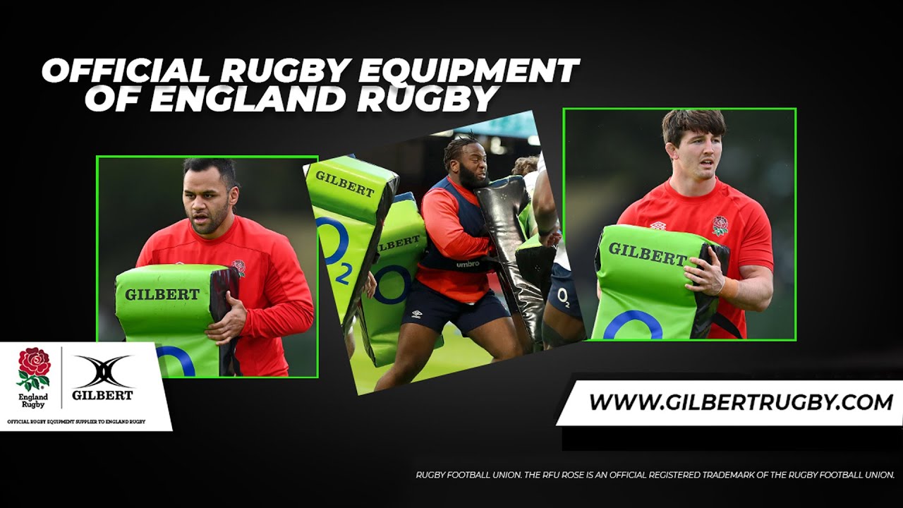 England Rugby Training Equipment | Gilbert Rugby - YouTube