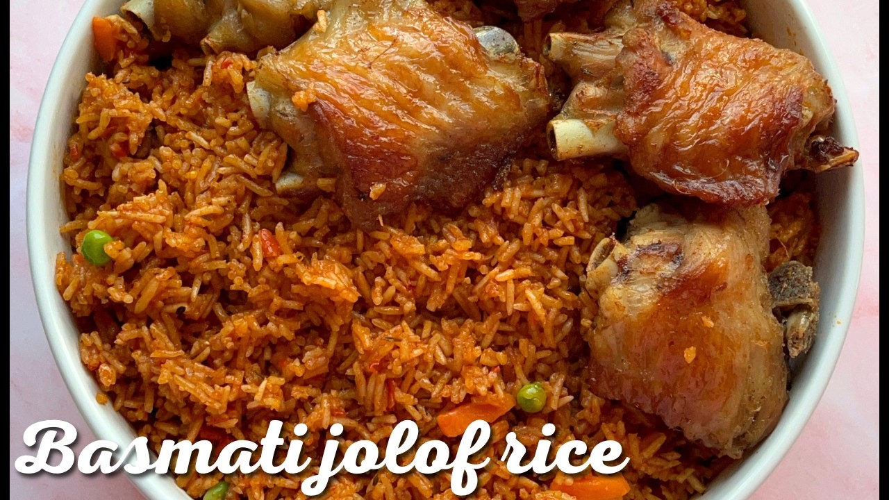 How to Make Basmati Jollof Rice | Easy & Flavourful - YouTube