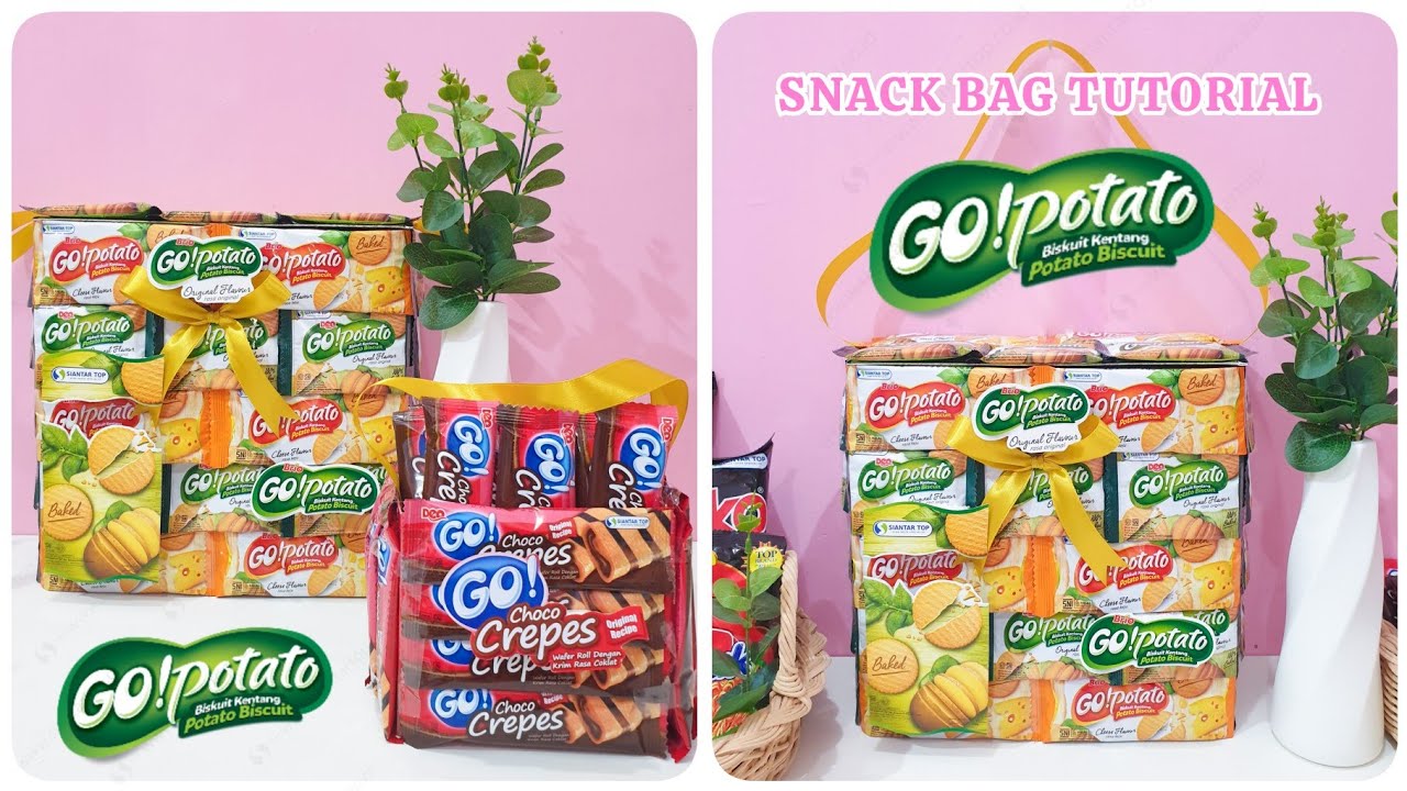 SNACK BAG SIANTAR TOP TUTORIAL - YouTube