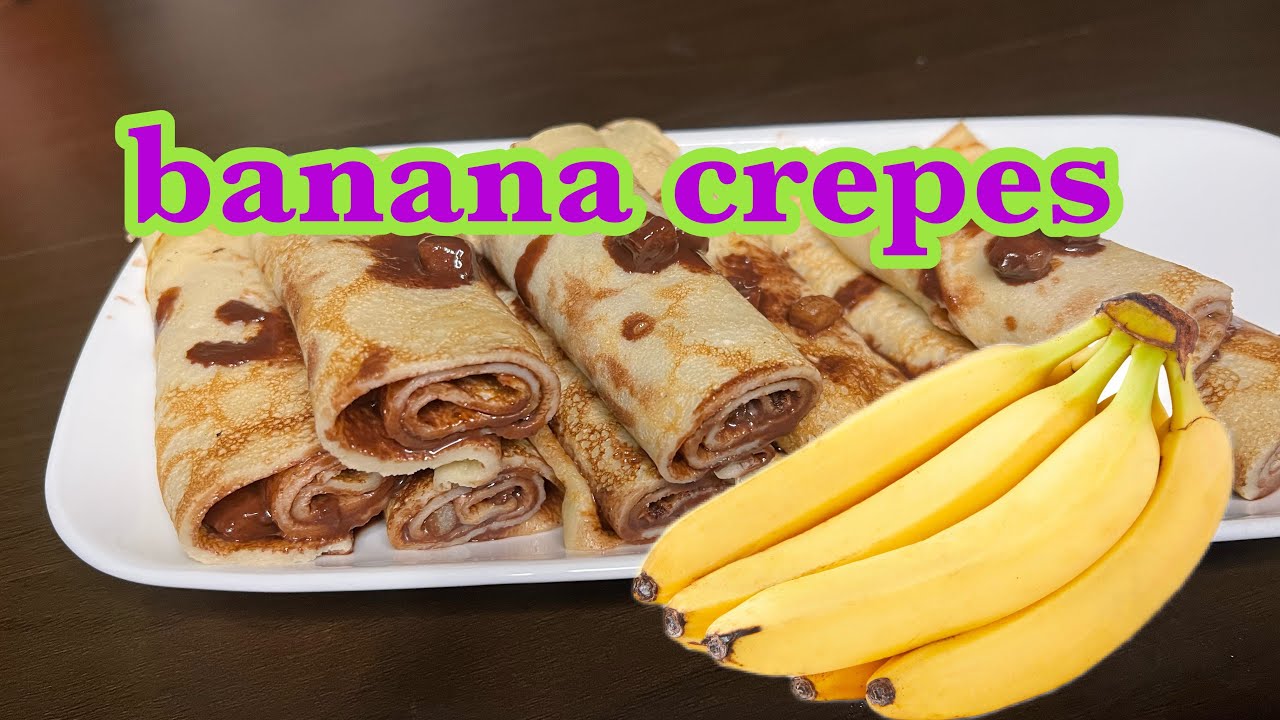 banana crepes recipe, testy new recipe ….chef-tmc.sampath - YouTube