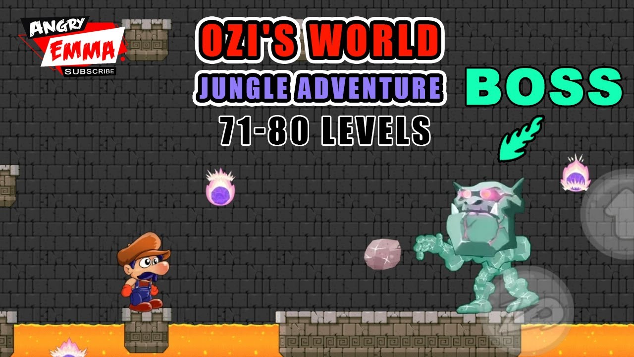 Ozi's World - Jungle Adventure - Levels 71-80 + BOSS - YouTube