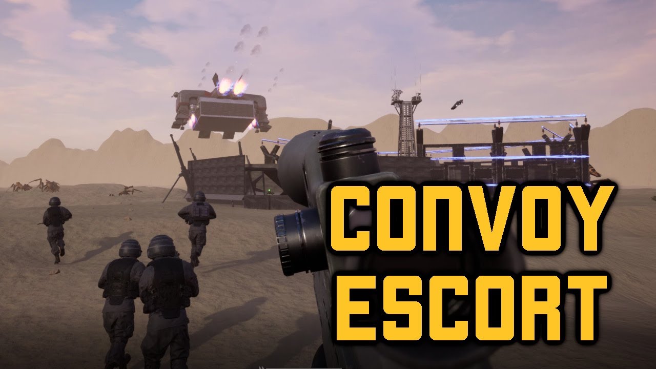 Rendezvous at the L-Z | Starship Troopers mod for SQUAD - YouTube