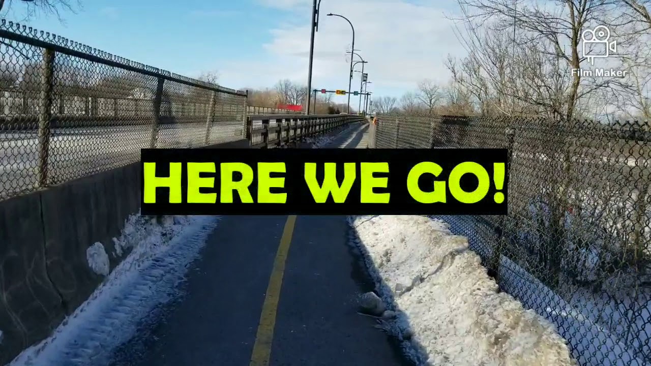 CROSSING BIZARD ISLAND BRIDGE DURING WINTER TIME - YouTube