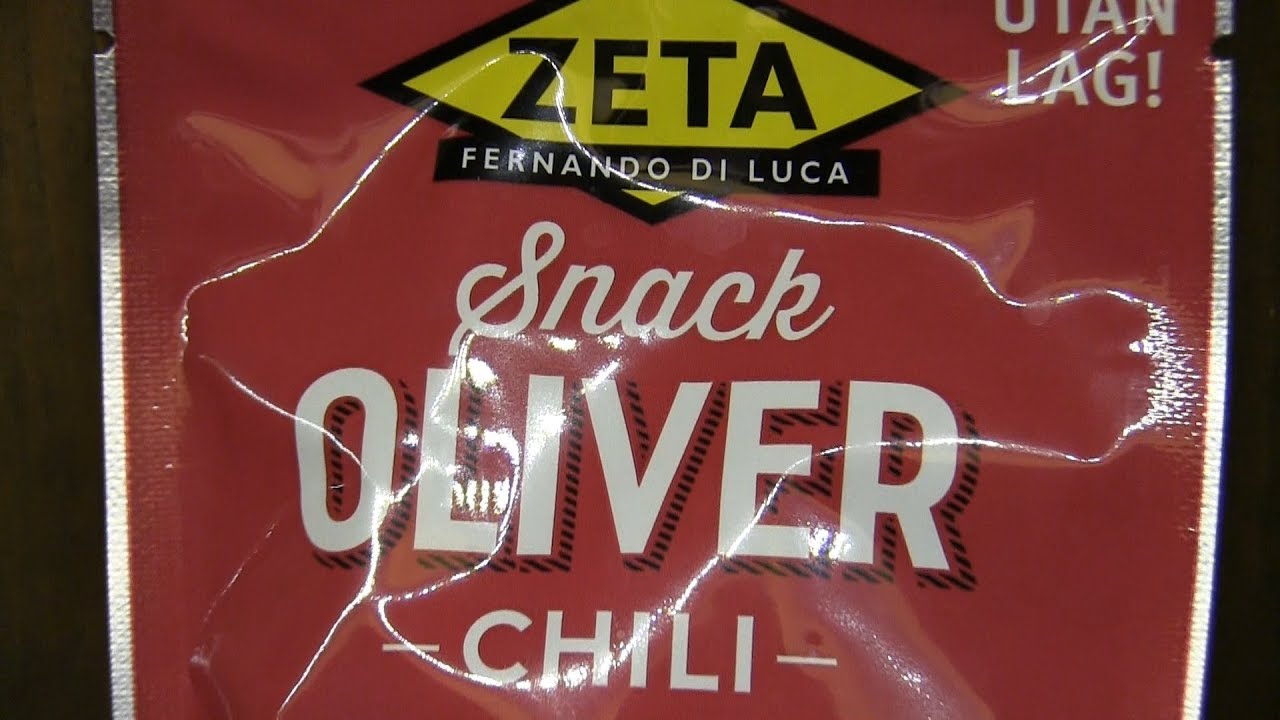Ruokatesti: Zeta Snack Oliver Chili - YouTube