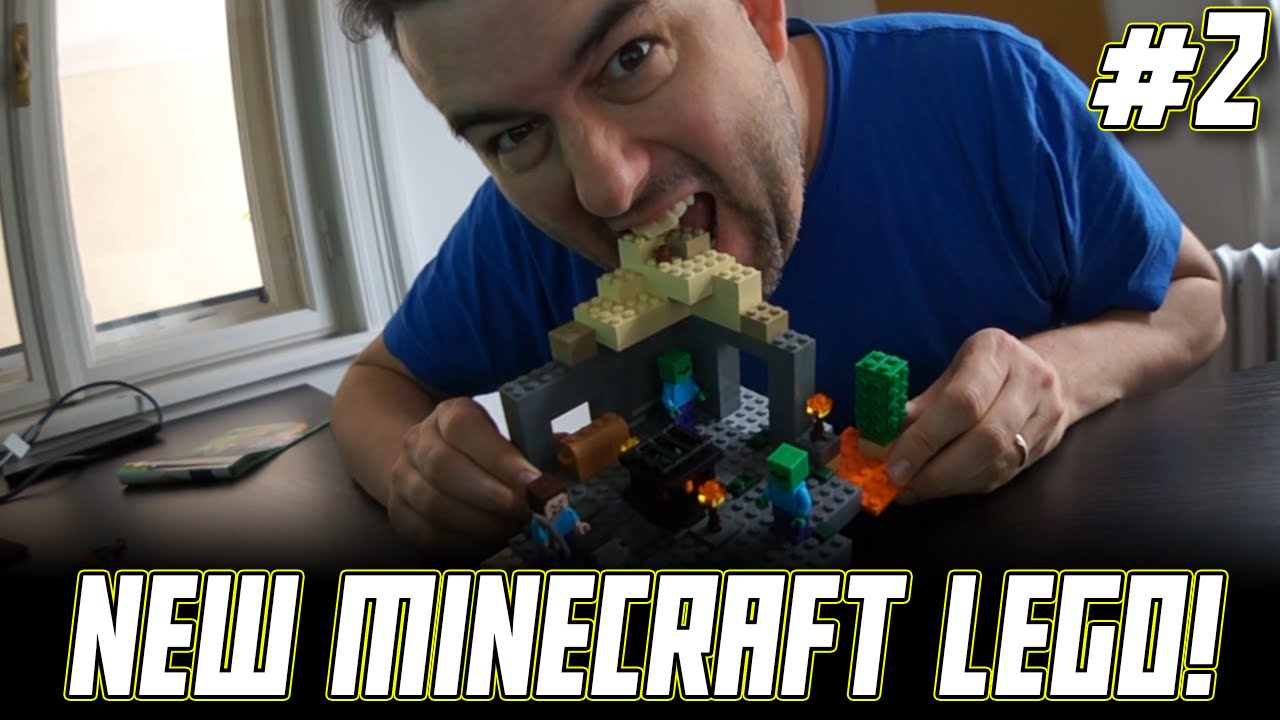 LEGO Minecraft DUNGEON 21119 Time Lapse Build and Q&A!!! - YouTube