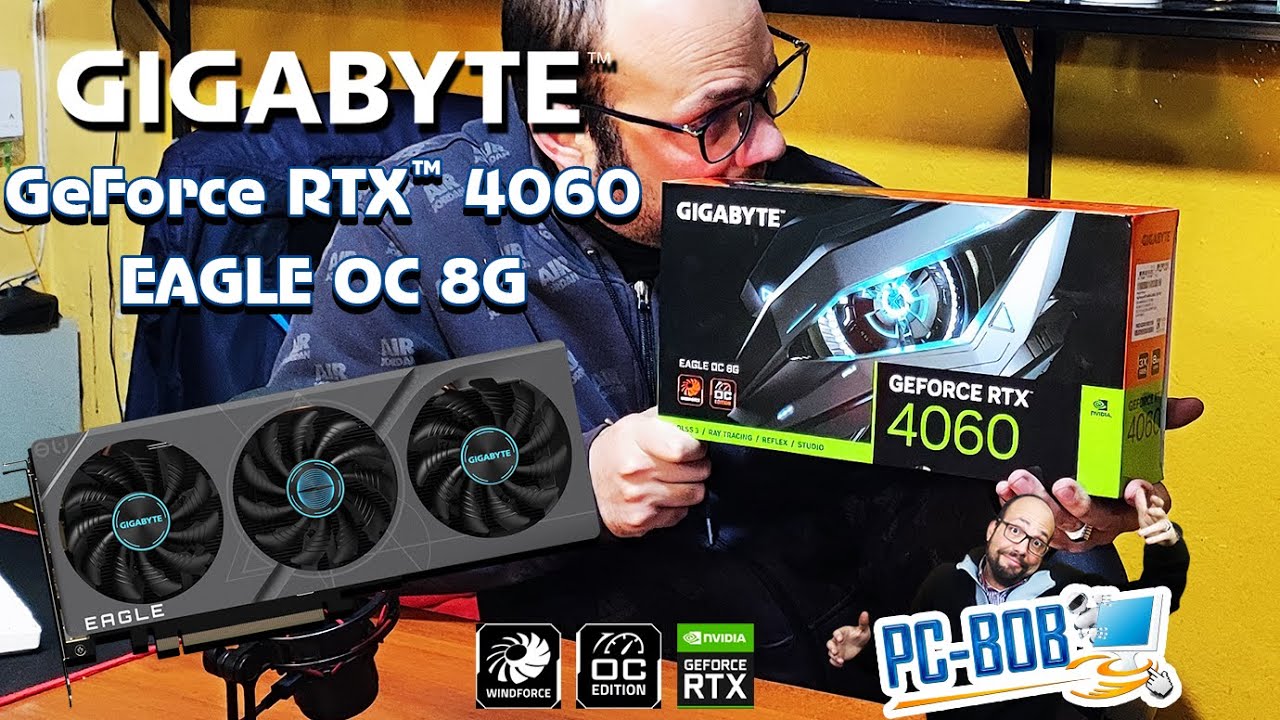 Gigabyte RTX 4060 Eagle OC 8GB - YouTube
