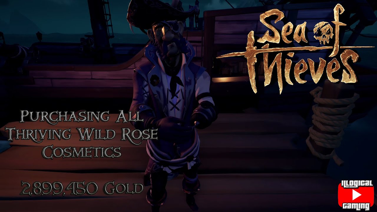 Purchasing All Thriving Wild Rose Weapon Equipment Clothing and Ship ...