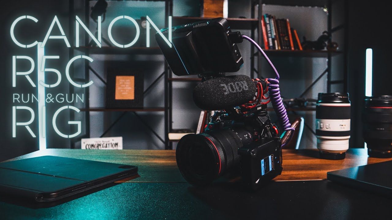Canon R5C Run and Gun Rig - YouTube