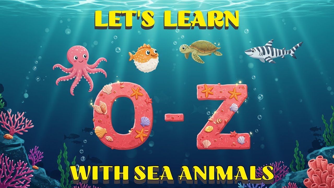 Underwater Alphabet Adventure with Cool Sea Creatures! - YouTube