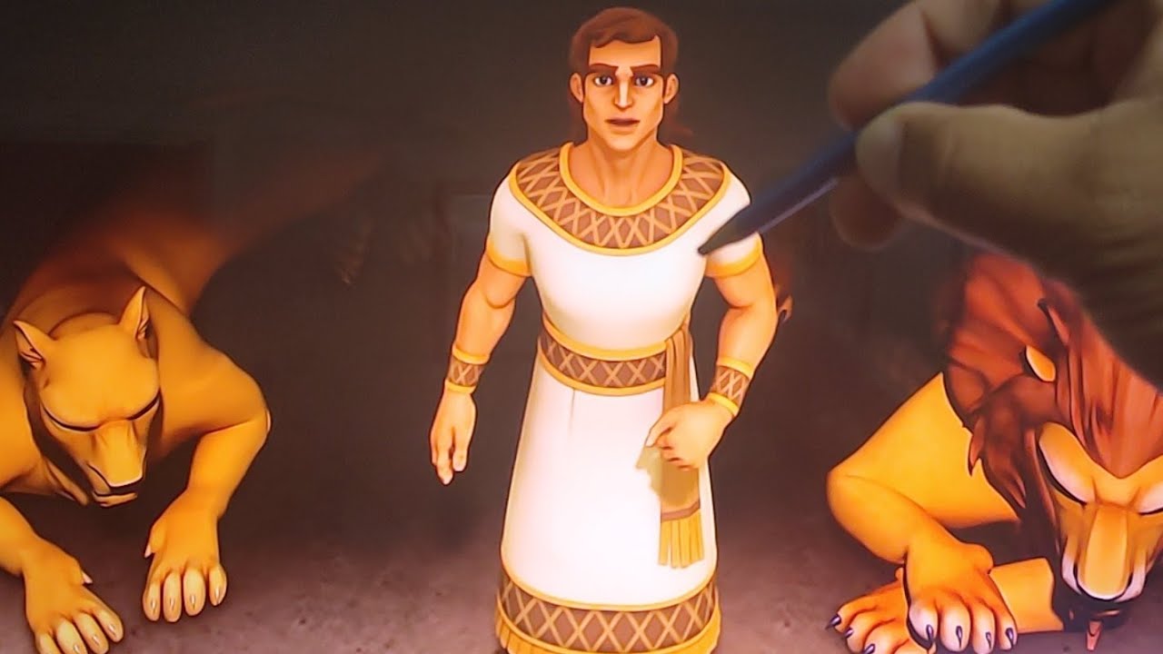 How to draw Daniel from Superbook - Roar! Season 1 - YouTube