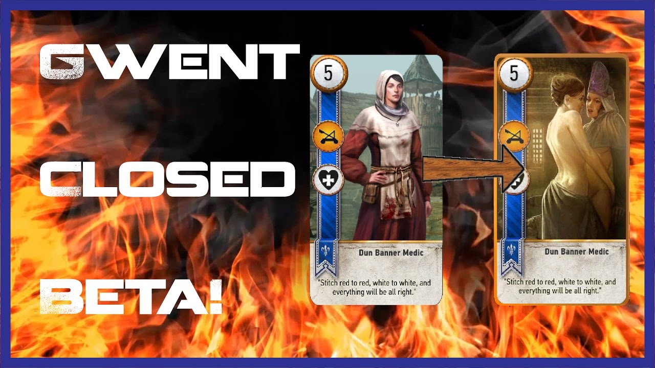 GWENT CLOSED BETA!! - Gwent Gameplay - YouTube