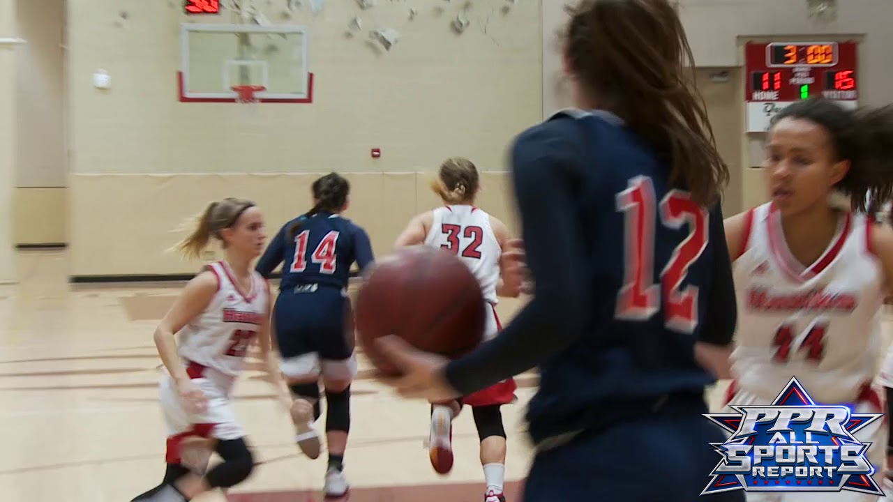 Freshman Kristin Williams makes 27 points in the CIF Championship - YouTube