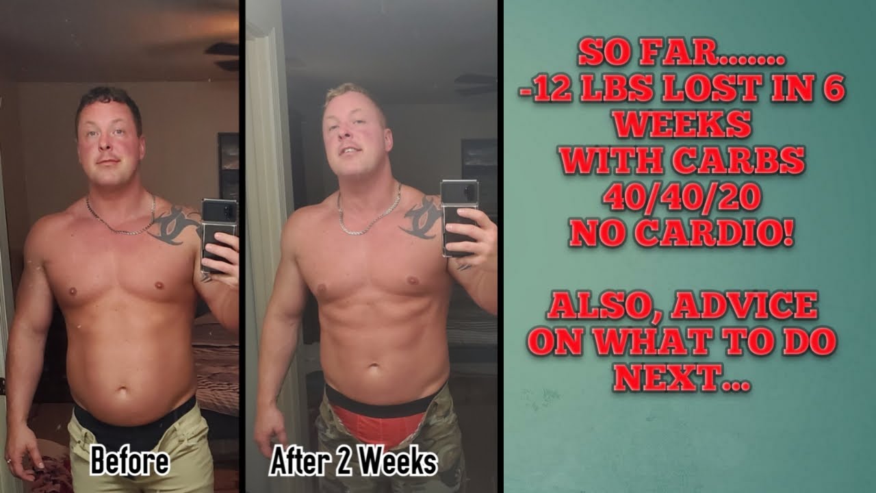 Two week transformation with Carbs! No Cardio! More tips! - YouTube