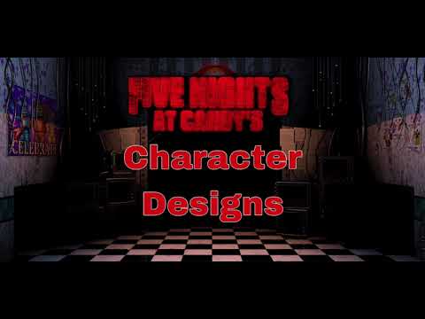 FNAC movie character designs - YouTube