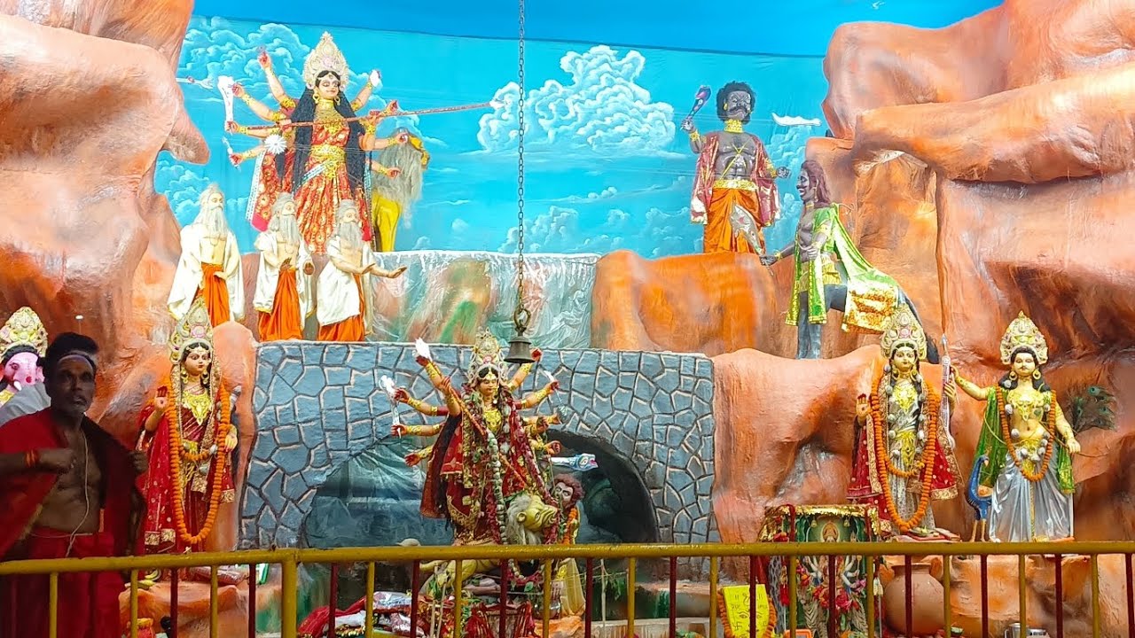 Durga Puja 2023 murti show | topa colliery murti show | Ramgarh ...