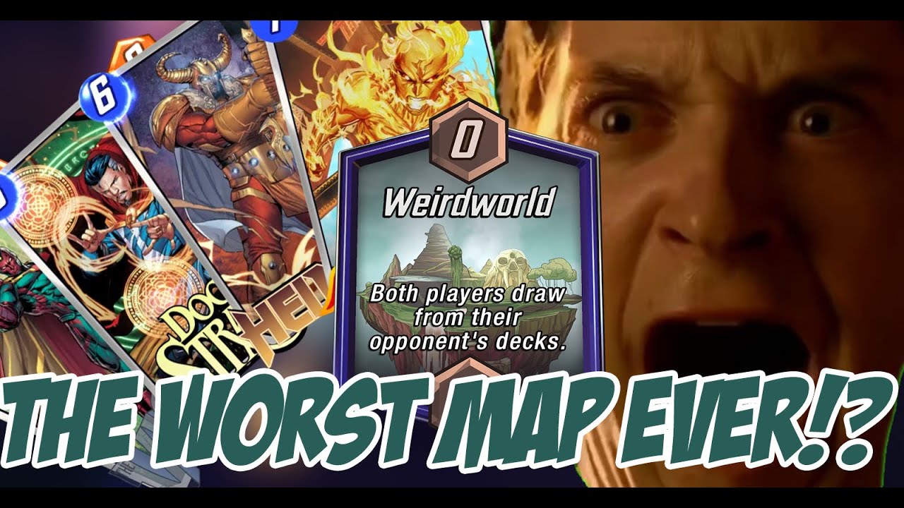 FACING MY FEARS AGAINST THE WORST MAP EVER!? #marvelsnap - YouTube