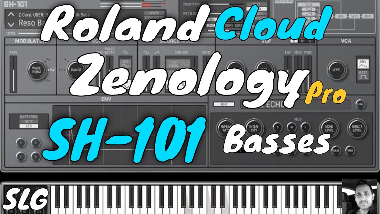 Roland Cloud | Zenology | SH-101 | Bass presets - YouTube