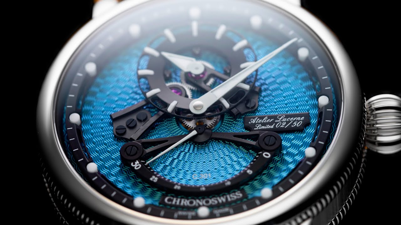 A Watch Dial That Changes Colors!? - Product Video for Chronoswiss by ...