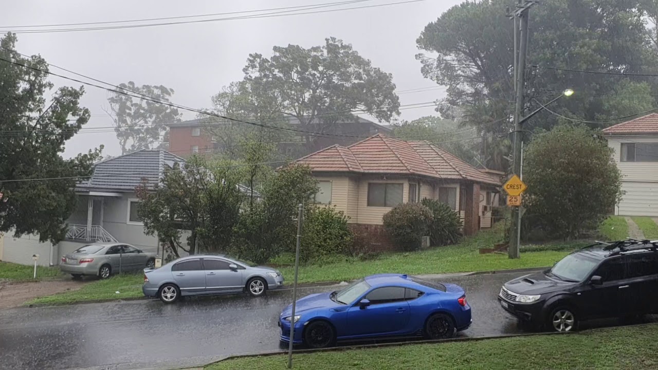Sydney heavy rain - YouTube