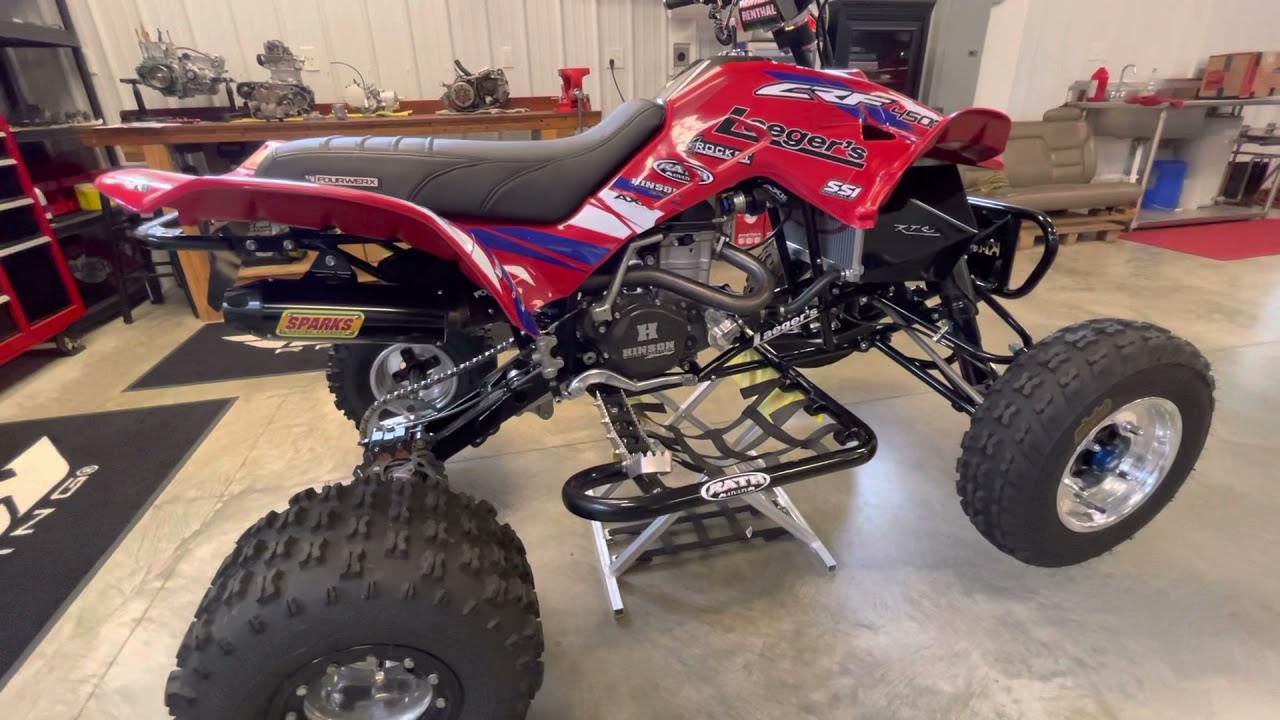 Laeger’s CRF450R Hybrid (TRX250R Geometry) Walk Around - DBC Racing ...
