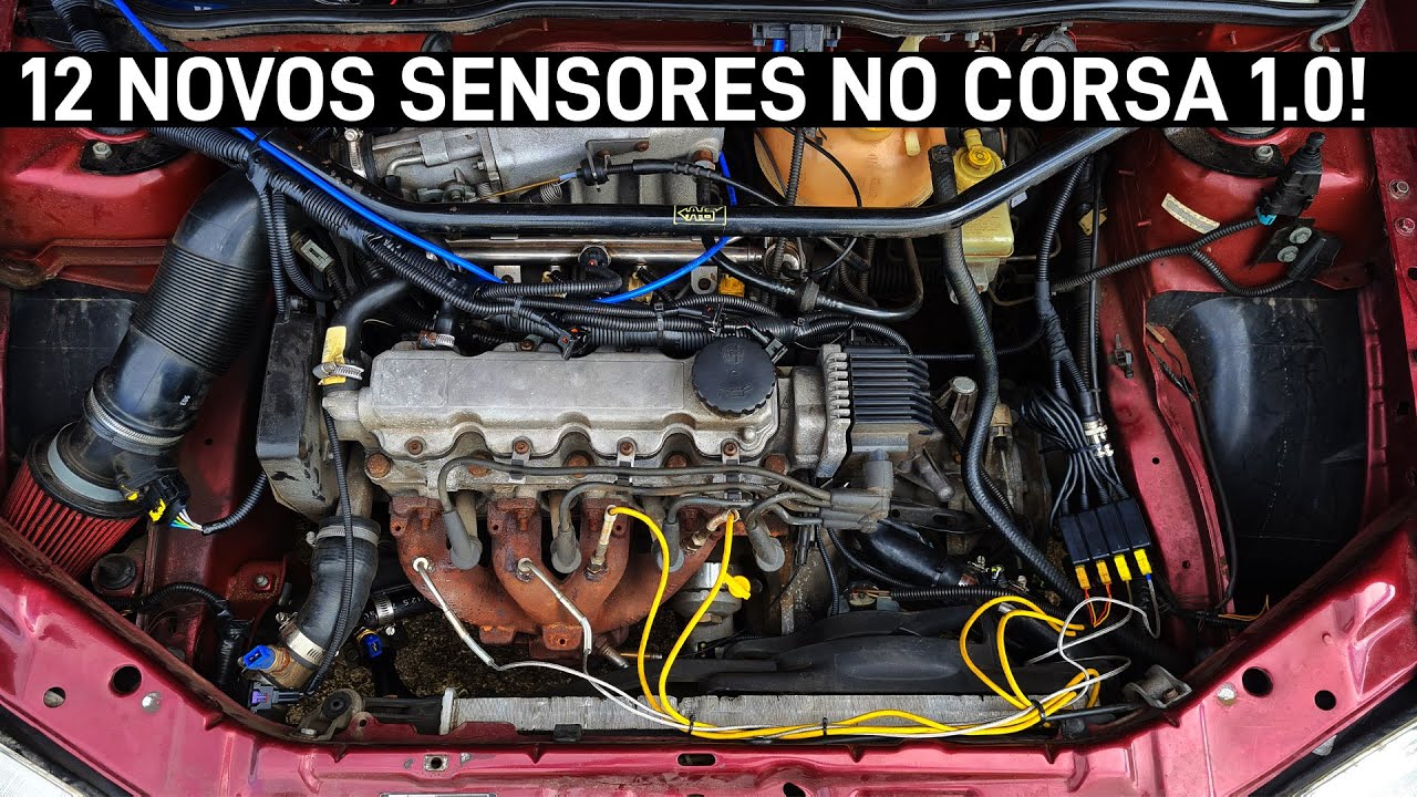 INSTALAÇÃO DOS SENSORES DO CORSA 1.0 NA BIECO'S RACING - ALTA RPM - YouTube