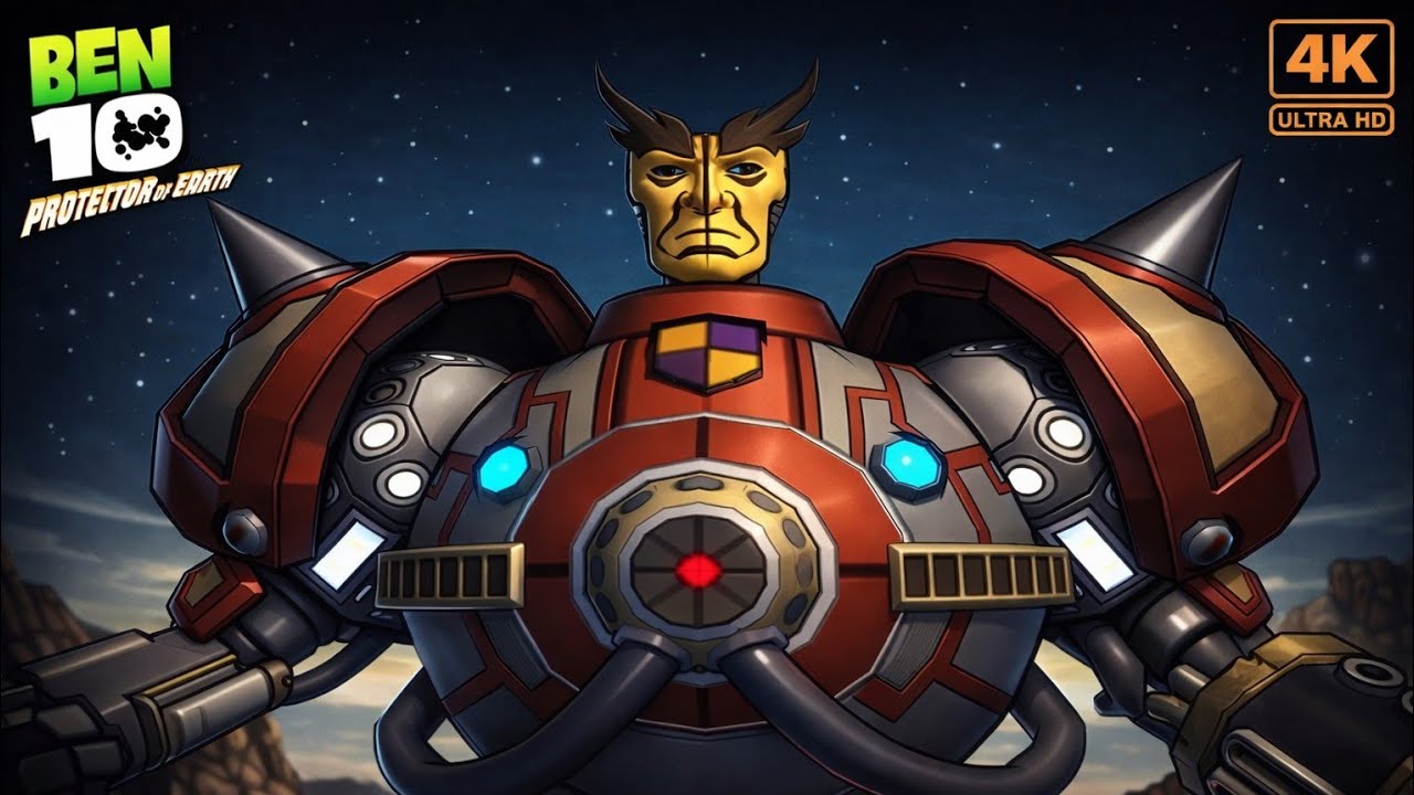 Ben 10: Protector of Earth – Enoch Battle Bot Boss Fight (No Damage ...