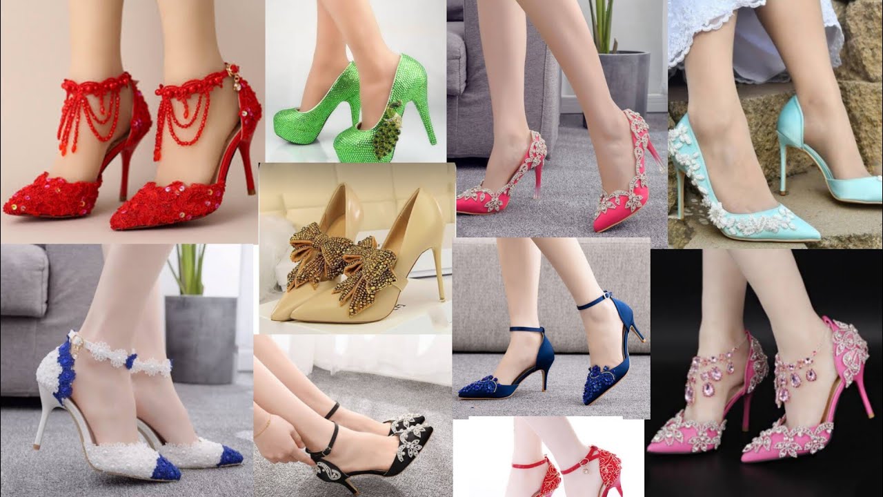 Latest Bridal High Heels 👠|| Trendy & Luxury Heel Designs||Gorgeous ...