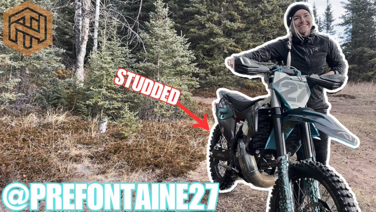 Trees HURT! | First Ride On Studs | 2024 KTM 300 - YouTube