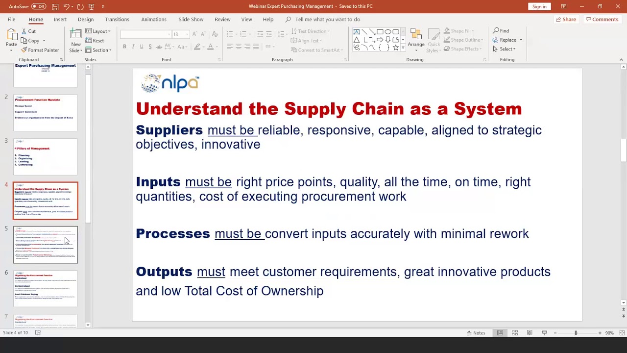 NLPA Webinar: Expert Purchasing Management - YouTube