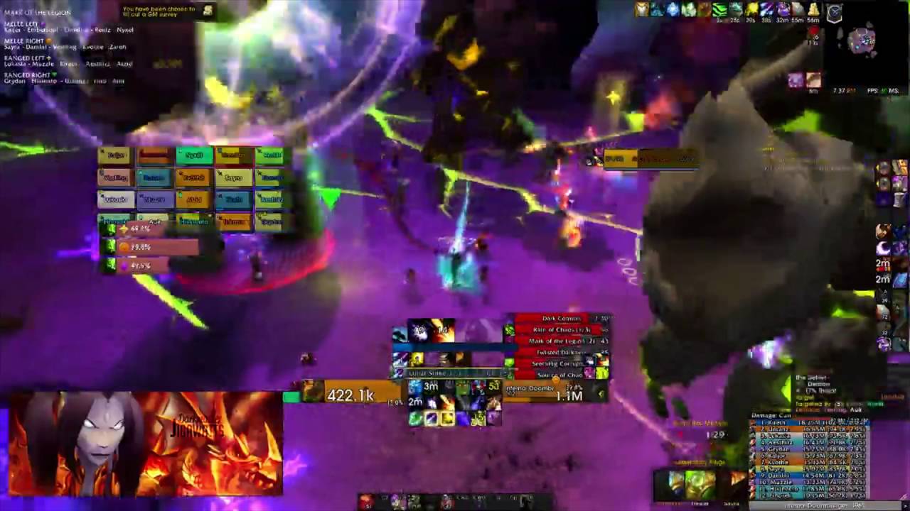 World of Warcraft: MYTHIC ARCHIMONDE Kill: Versatile-Ravencrest - YouTube