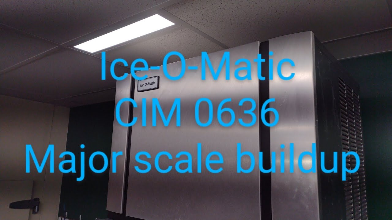 Ice-O-Matic CIM major scale buildup - YouTube