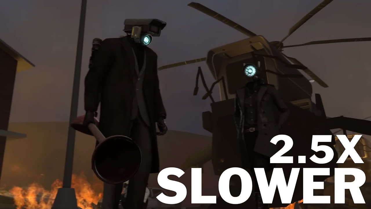 skibidi toilet 52 but 2.5 times SLOWER - YouTube